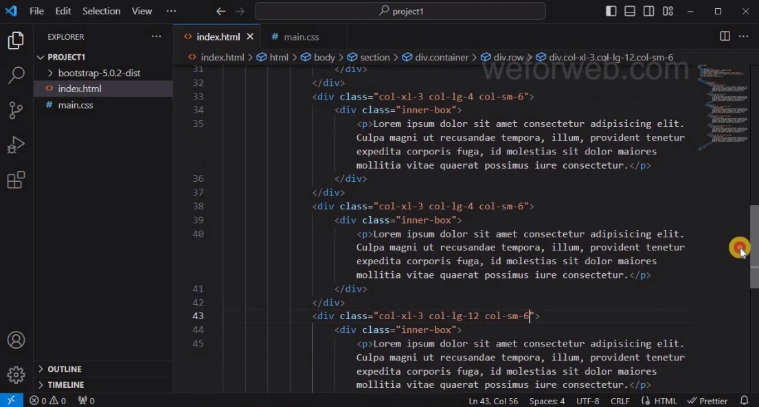 Responsive Web Designing Using Bootstrap